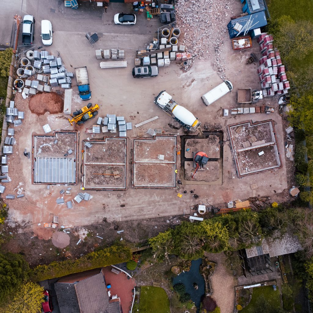 Piling For 5 New Houses In Stoke-On-trent | Residentia Piling